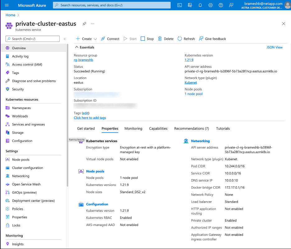 Protecting applications on private Azure Kubernetes Service clusters ...