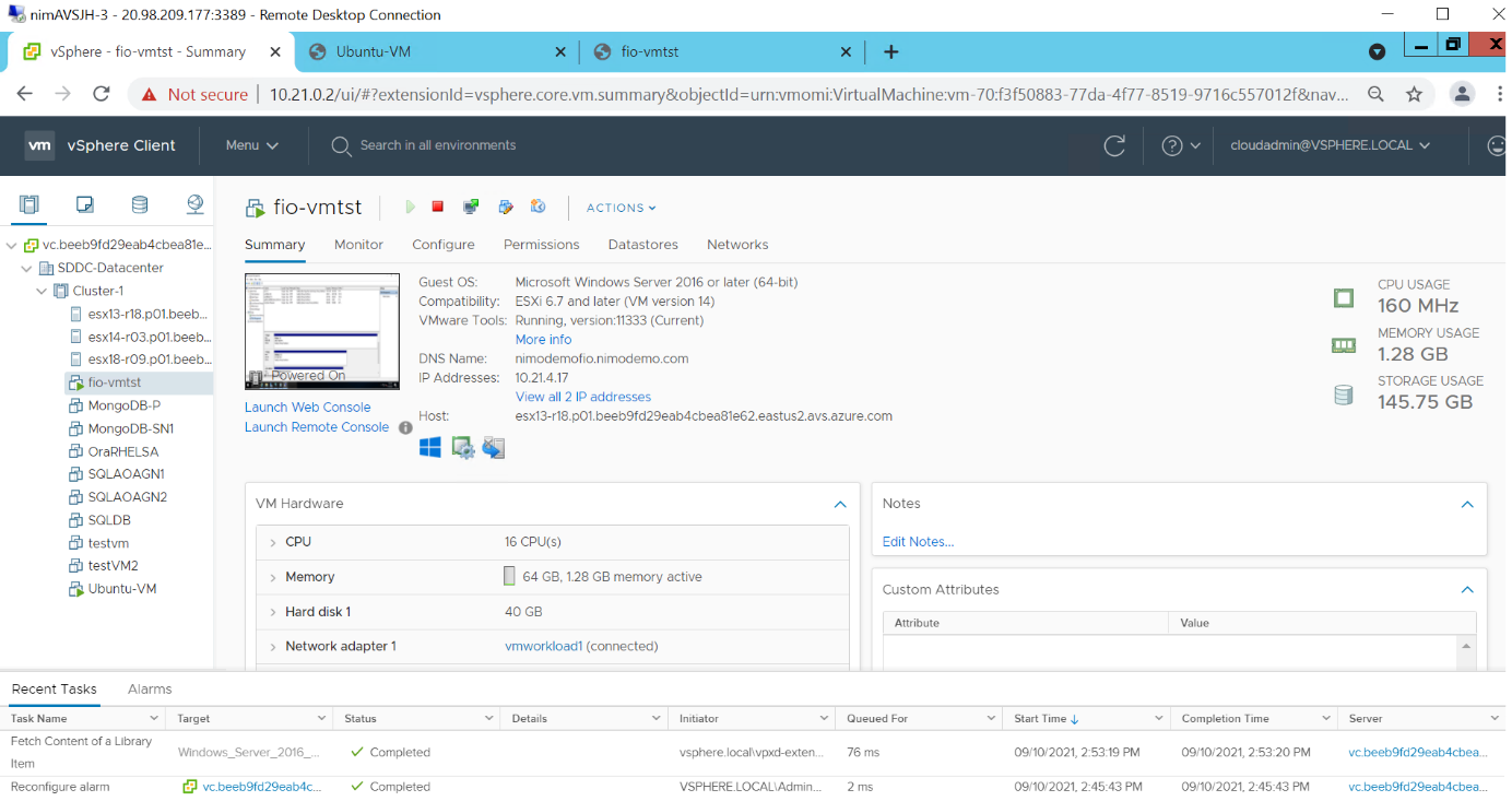 NetApp cloud offerings with Azure VMware Solution