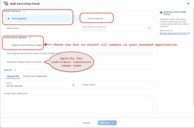Kubernetes Application Consistency With Execution Hooks
