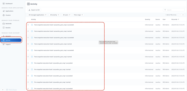 Kubernetes Application Consistency With Execution Hooks