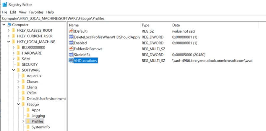 FSLogix Profile Containers and WVD Deployment with NetApp